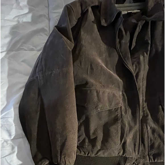 Global Identity | Jackets & Coats | Unisex Heavy Duty Suede Leather ...